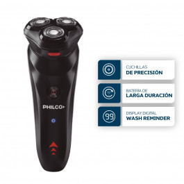 Philco - Afeitadora Electric Shaver Philco Lithium Display Digital